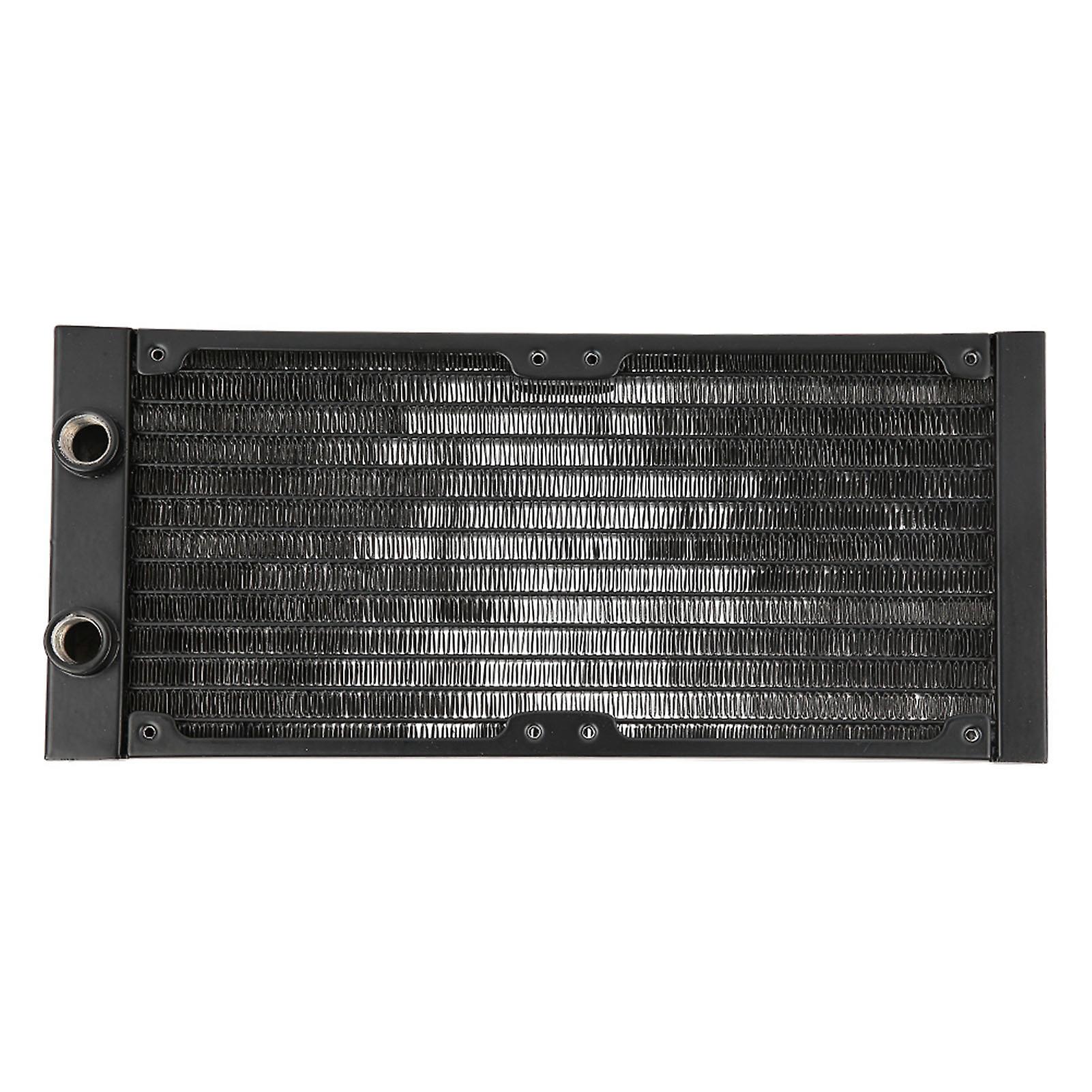 240mm PC Water Cooler Heat Exchanger with 12 Tubes and G1/4 Thread ...