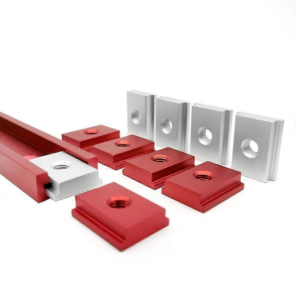 Woodworking T Track T-slot Aluminium Alloy Miter Track Jig Fixture Slot ...