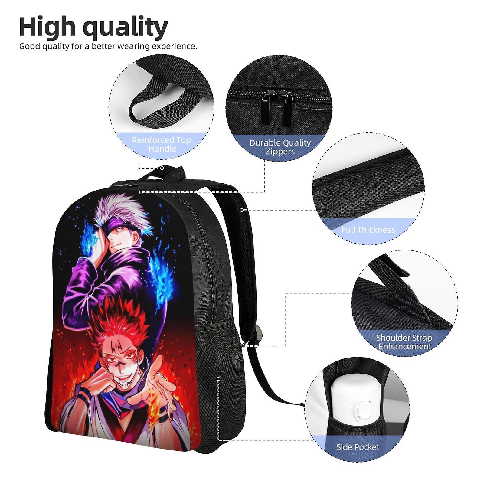 Jujutsu Kaisen Gojo School Backpack For Teen Girls Middle School Bag ...