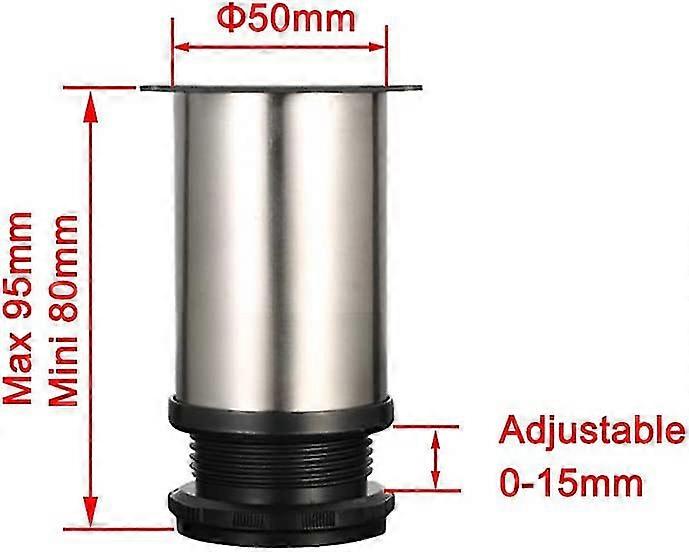 4pcs Stainless Furniture Feet, Adjustable Legs, Cabinet Legs, Thick ...