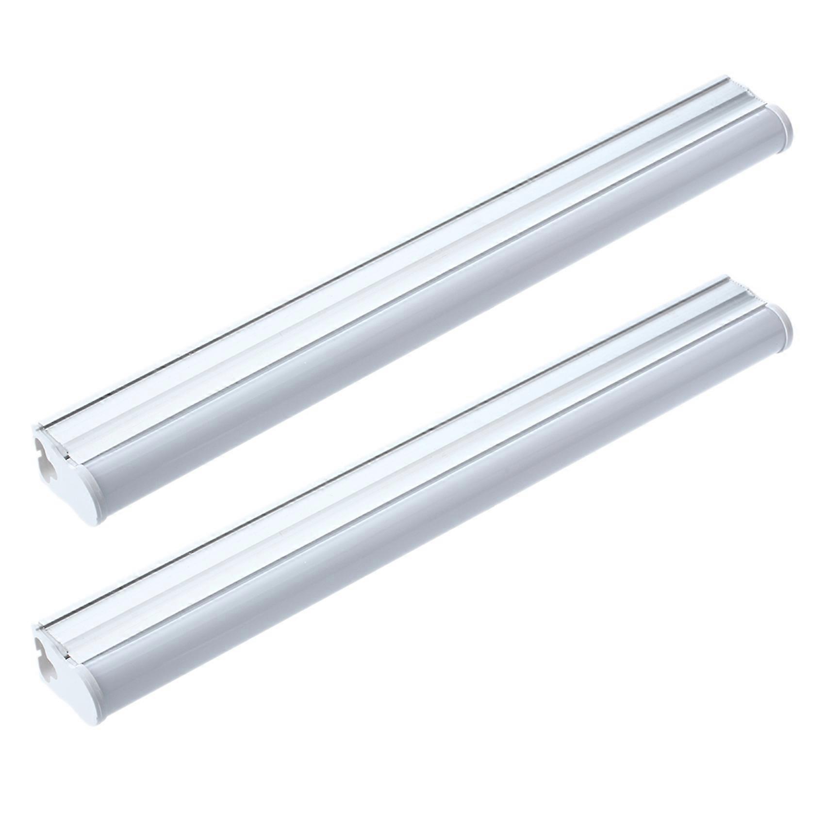 2X T5 4W 30cm SMD 2835 40 White LED Tube Light Lamp Bar AC 90-240V ...