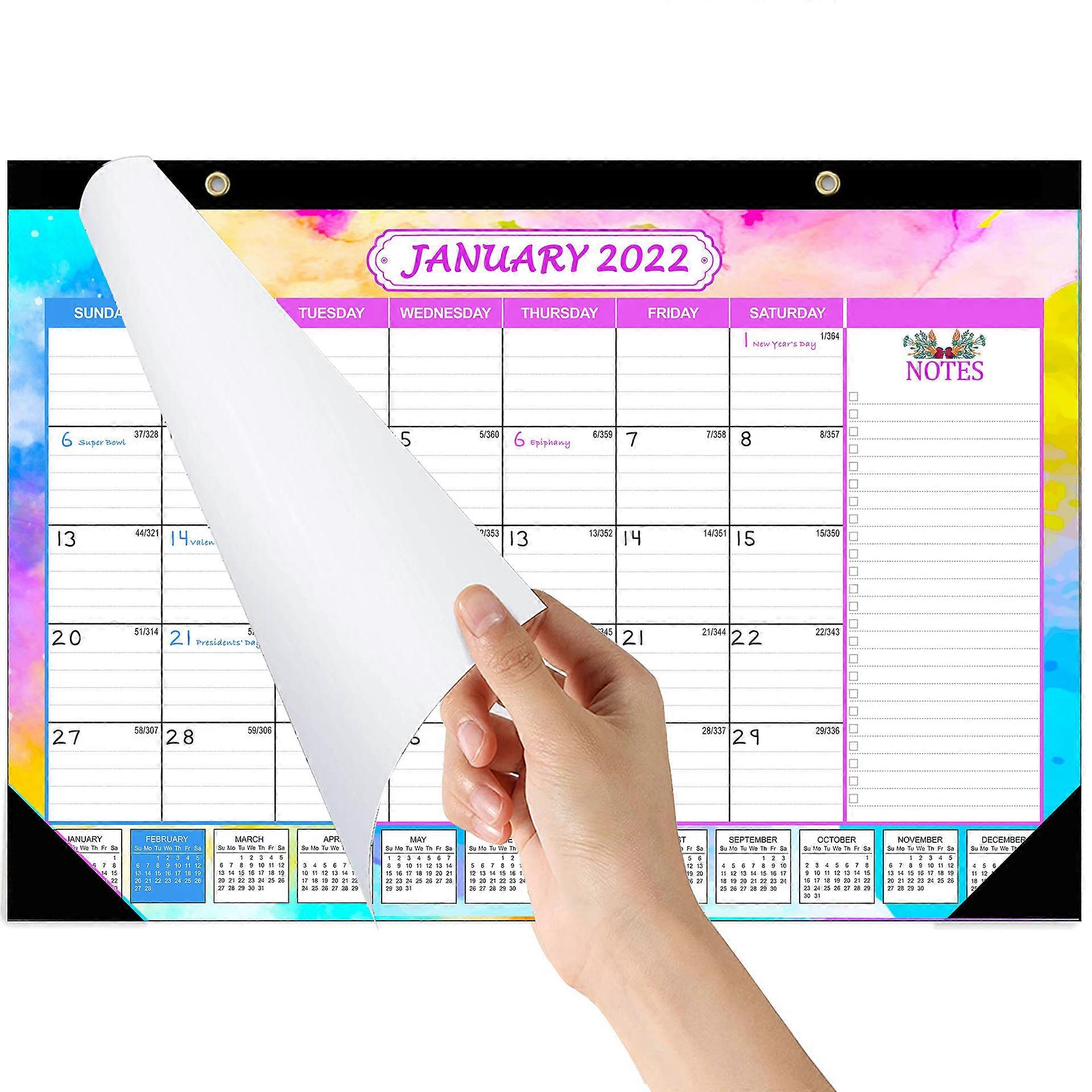 Calendario de escritorio 2022 - Calendario de escritorio 2022, Planificación de meses, Grandes ...