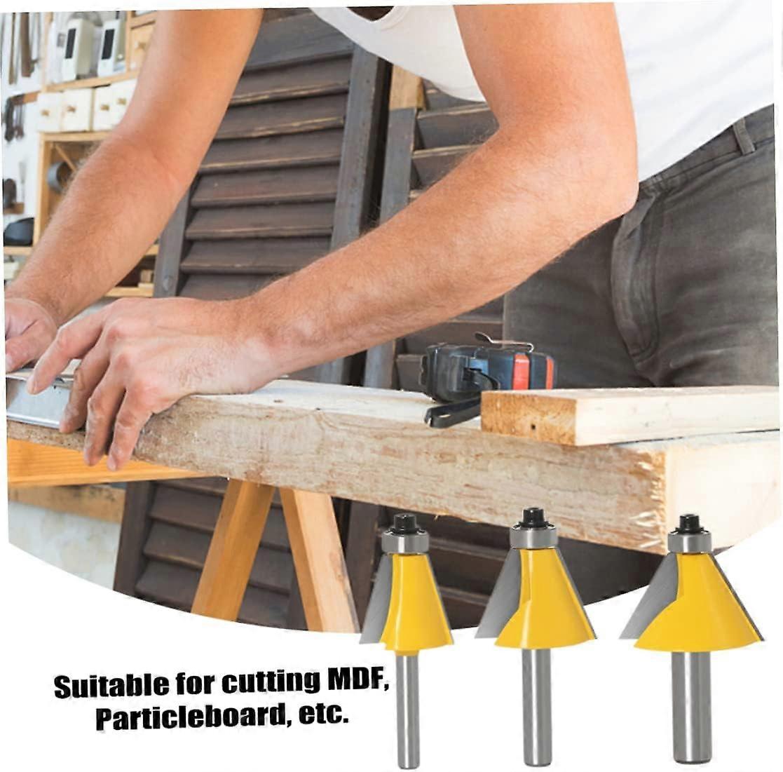 Chamfering Edge Router Bit 22.5 Degree Angle Forming Angle Router Bit 1 ...