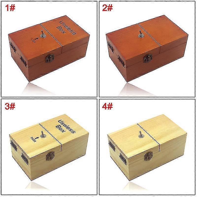 Electronic Useless Box Wooden Boy Girl Kid Interesting Pastime Machine ...