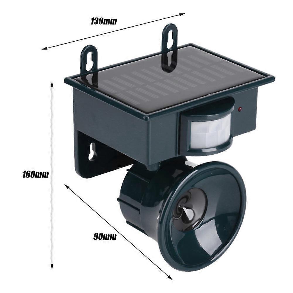 Outdoor Bird Repellent Solar Powered Bird Repellent Bird Scarer ...