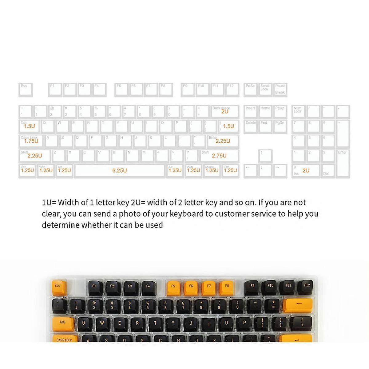 Keycaps 150 Keys Double Shot Profile PBT Keycaps Set for MX Gaming ...