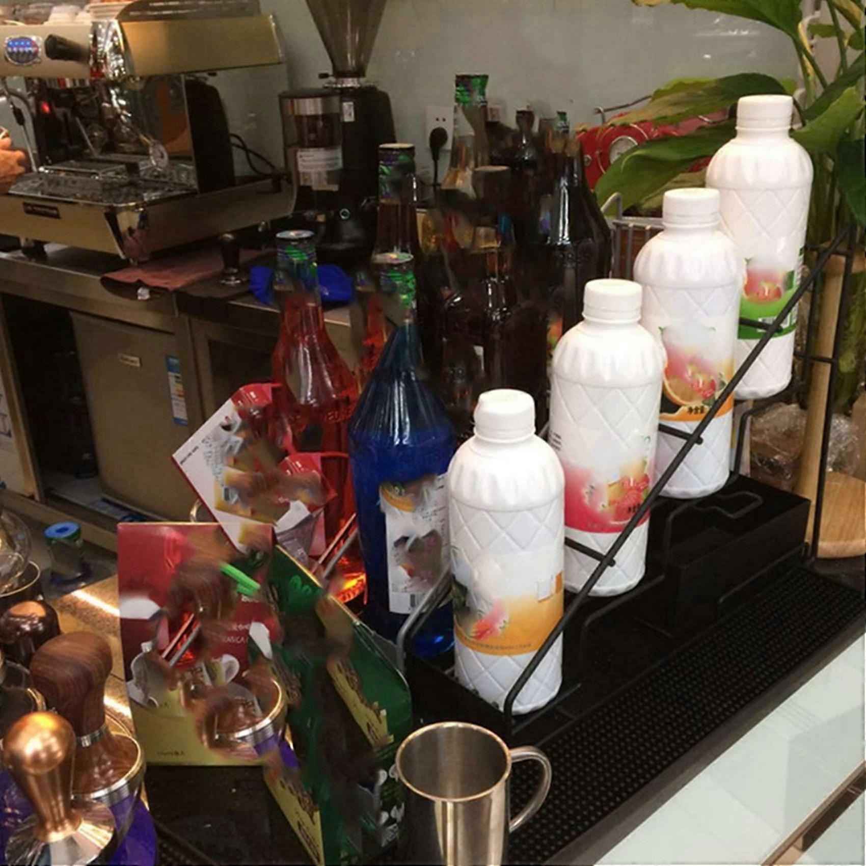 Wire Display Rack Monin Syrup Rack Coffee Storage Rack Multifunction ...