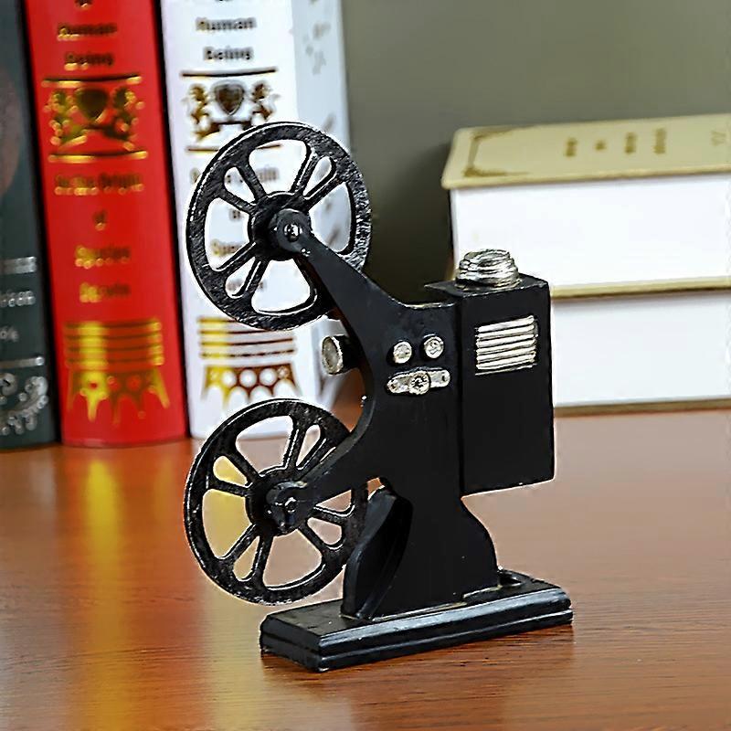 Vintage Movie Projector Sculpture Model Decoration, Bar Cafe Shop ...