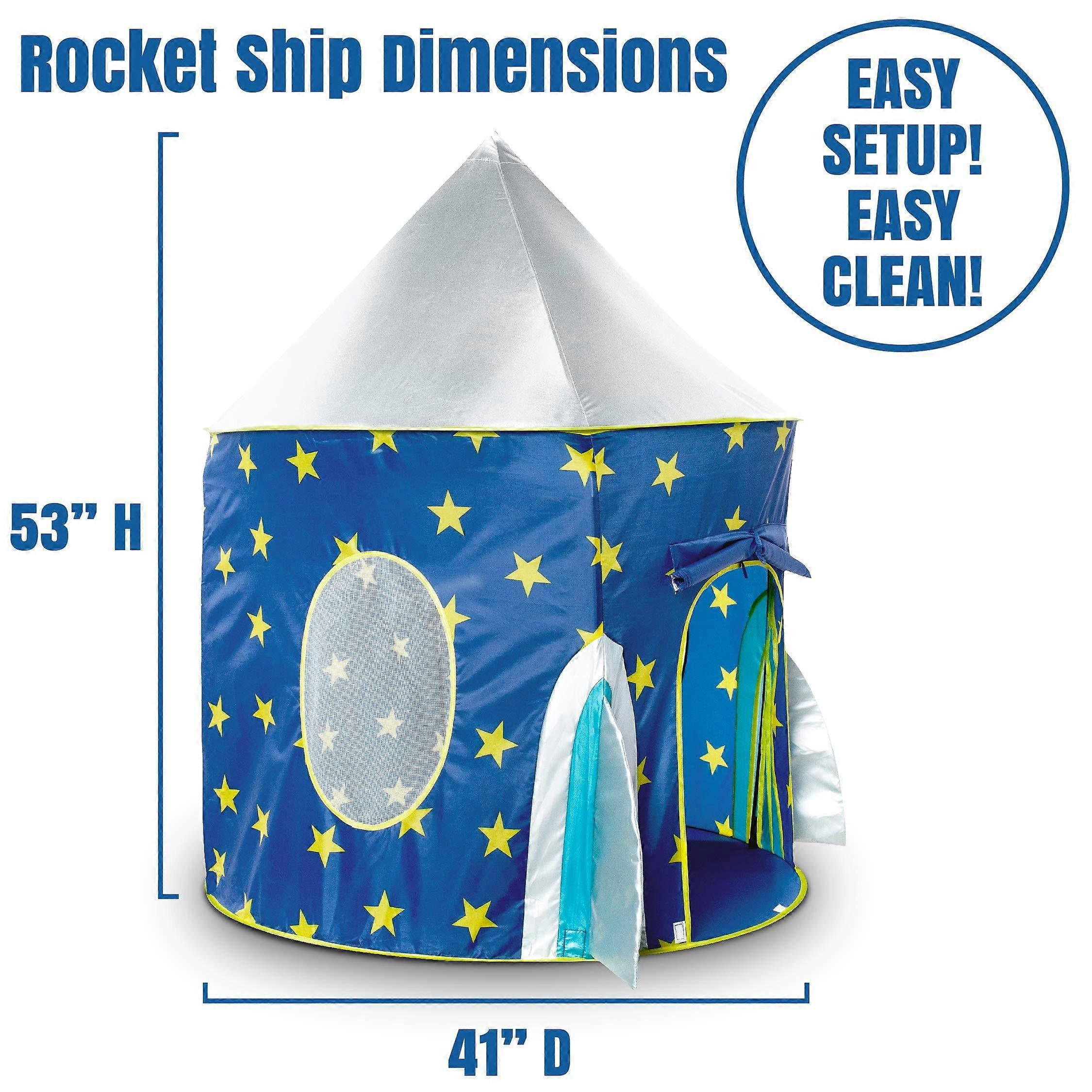 Rocket Ship Play Tent for Boys Rocket Ship Tent, Astronaut Space Tent ...