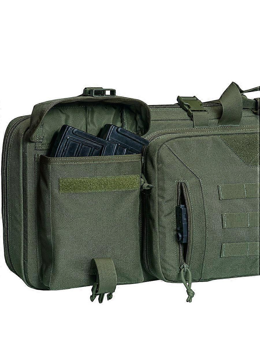 Outdoor Tactical Gun Bag Large Capacity Double Layer Wearable Military ...