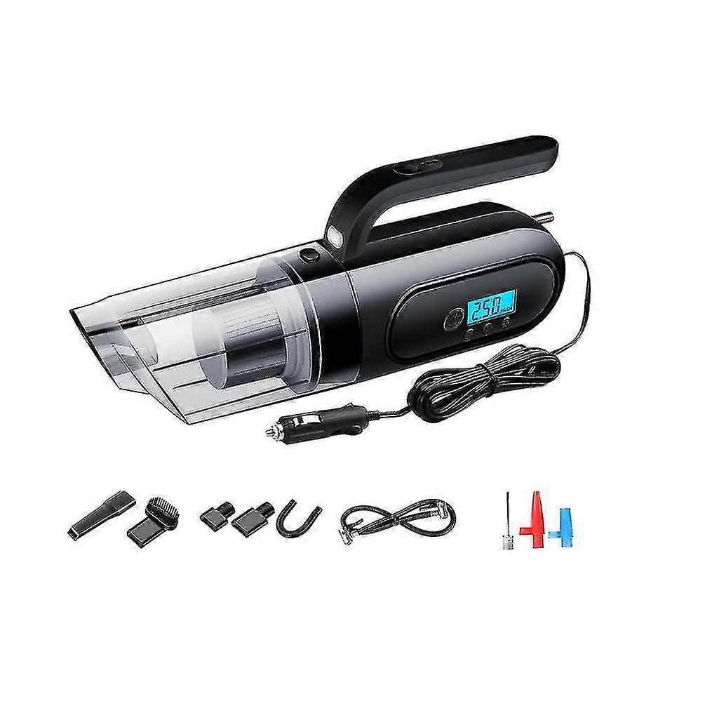 4 Inch 1 250w 25000pa Handheld Vacuum Cleaner, Led Light Black | Fruugo UK
