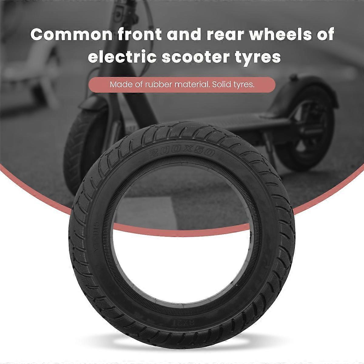 8 Inch Electric Scooter Tire 200X50 Solid Tire Front Rear Tire for ...