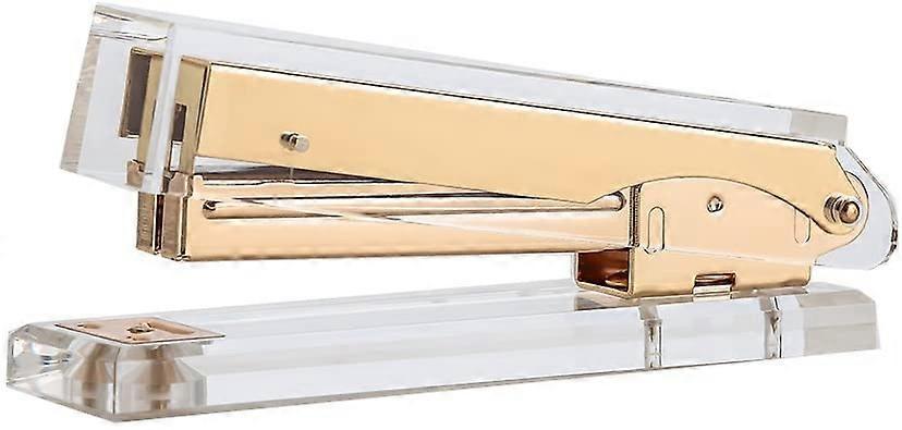 Clear Gold Toned Acrylic Stapler by Draymond Story - Fits Standard ...