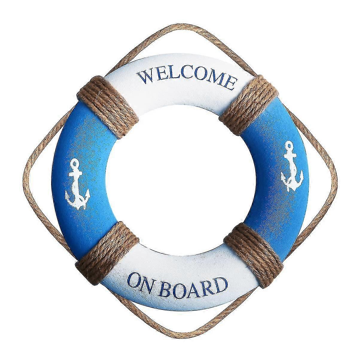Nautical Life Ring Decoration Nautical Decorative Life Ring Wall Art ...