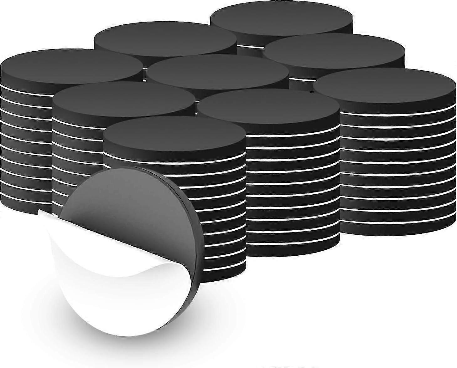 100 Pieces 20mm Round Magnet Sticker, Strong Adhesive Round Magnet ...