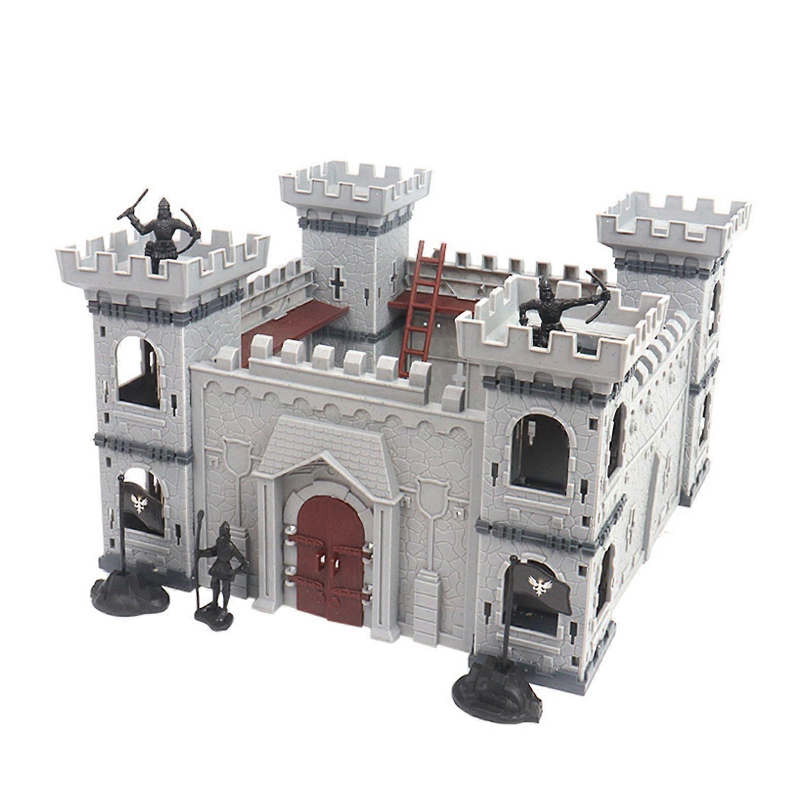 Castles Collection Toy Set Knights Castle Educational Kids Plastic ...