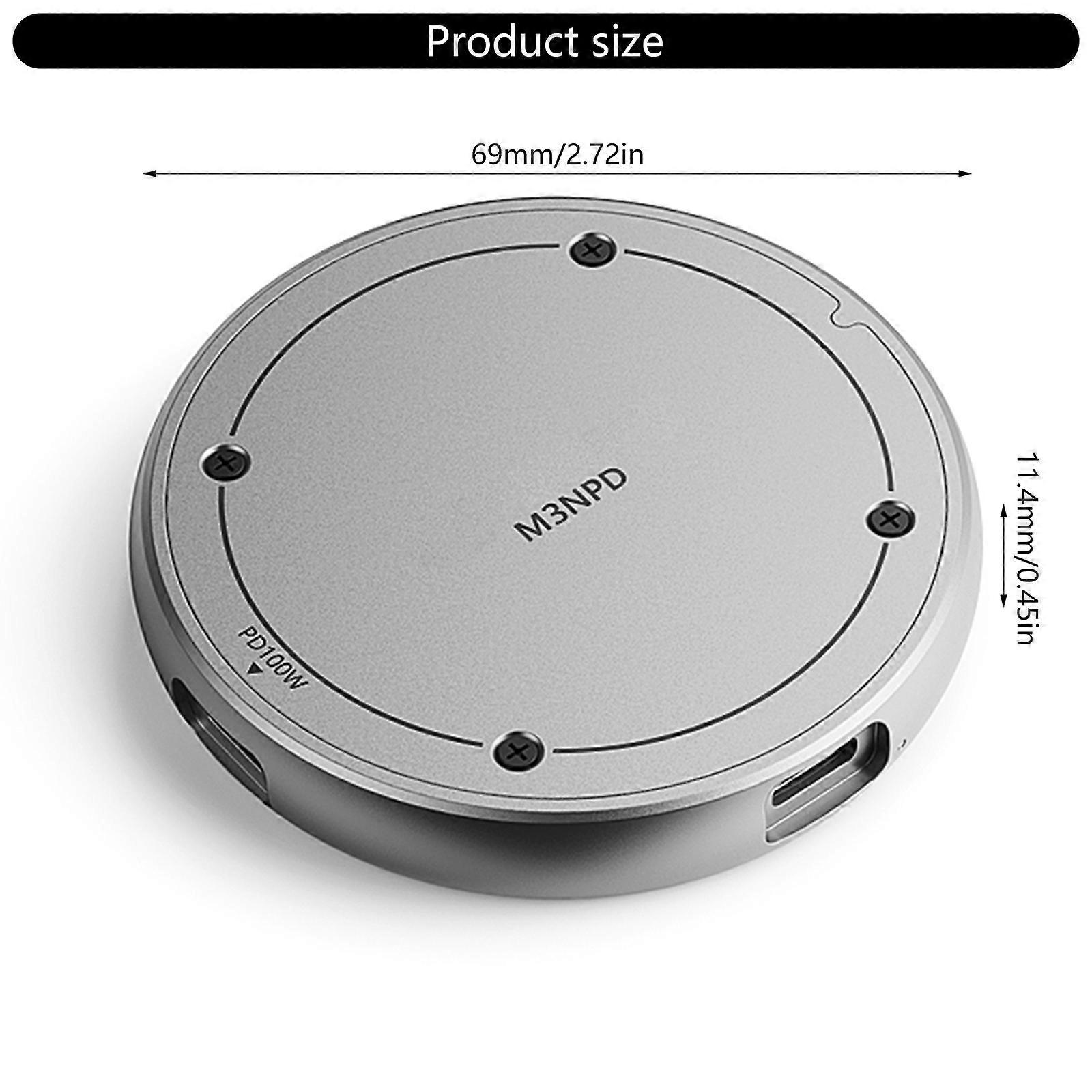 PD100W Magnetic External Solid Disk Case 2230 2242 NVMe Solid Disk ...