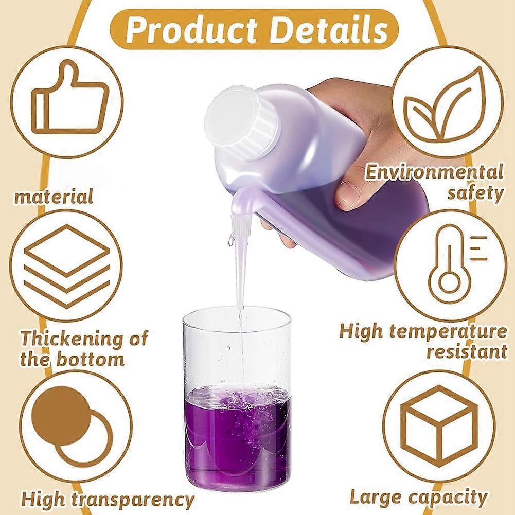 5 Pieces Communion Cup Filler No Drip Squeeze Bottle Communion Juice ...