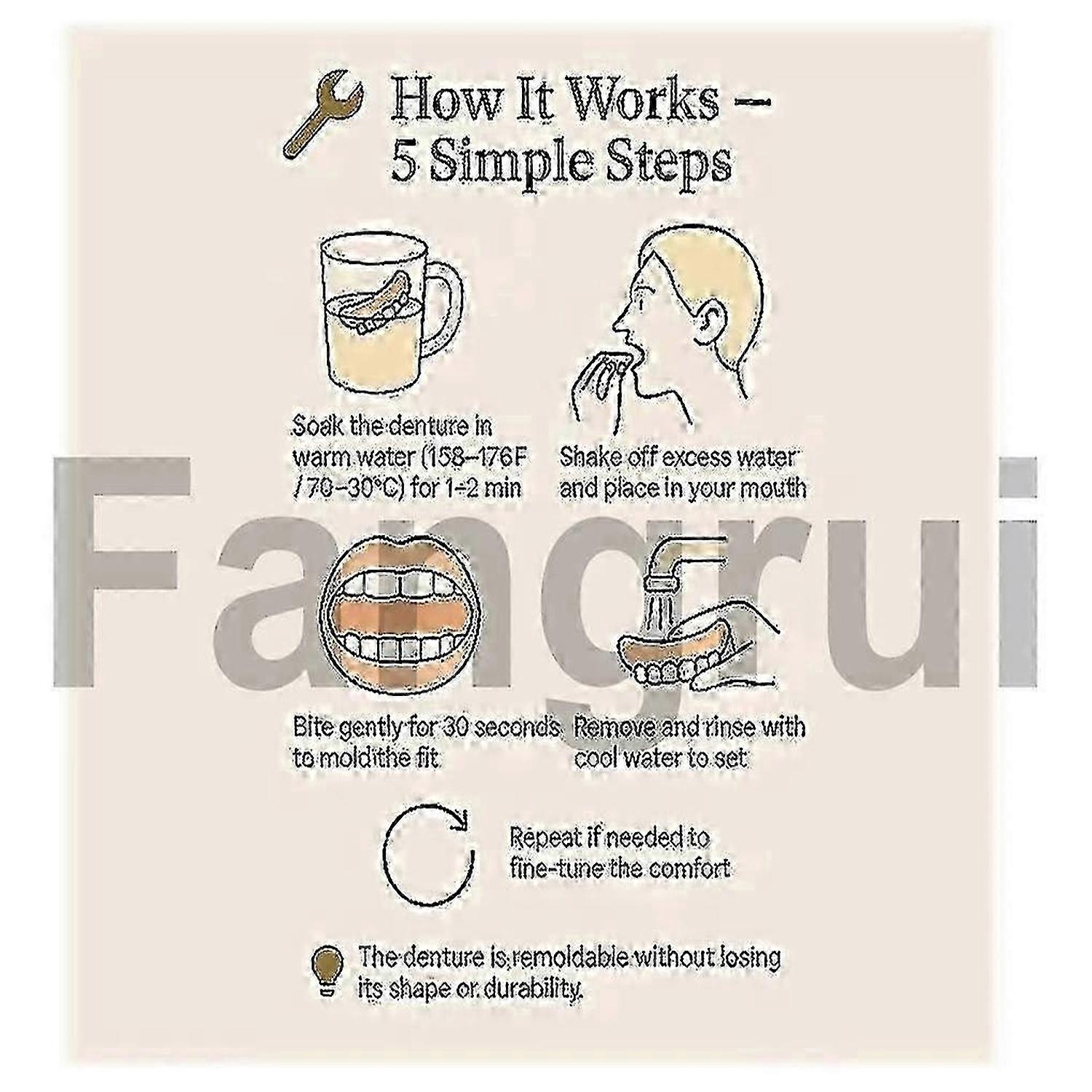 2025 For Glidewellpd Premium Silicone Denture Smileasego Premium ...