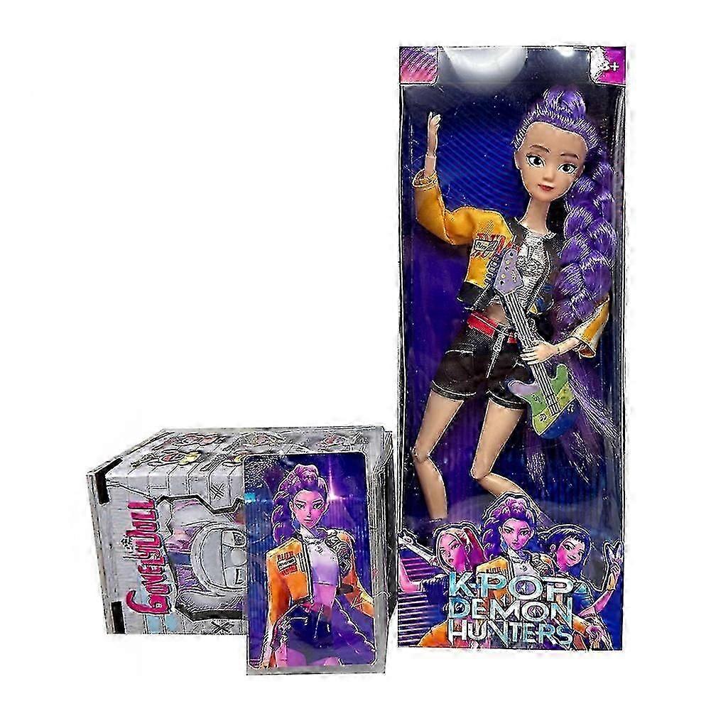 25-26 K-POP Demon Hunter Girl Group Dolls Lummi Zoi Vinyl Figurine Toy ...