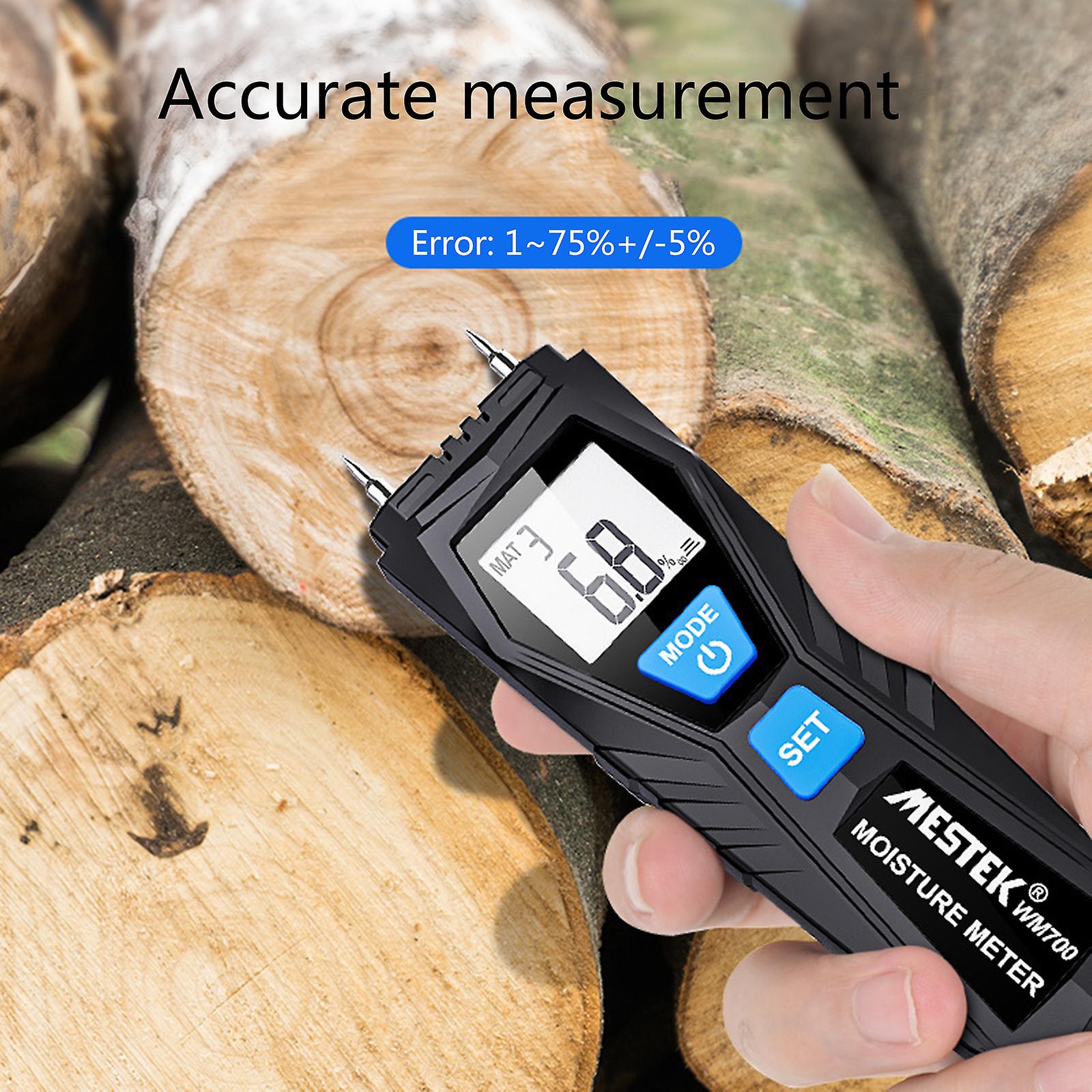Handheld Wood Moisture Tester Meter / Switchable Auto Calibration ...