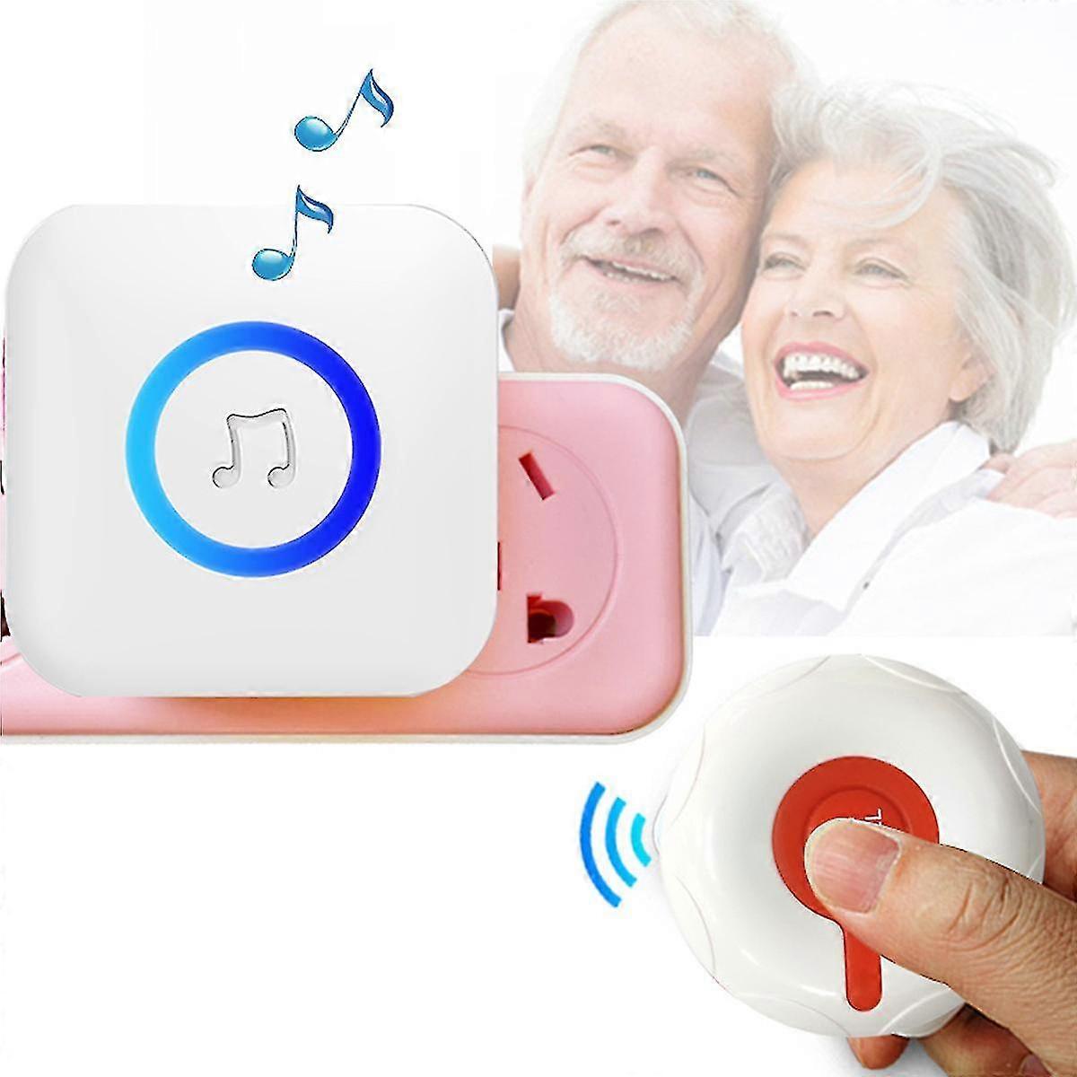 Home Alarm Alarm Wireless Rechargeable Patient Elderly Personal Alarm ...