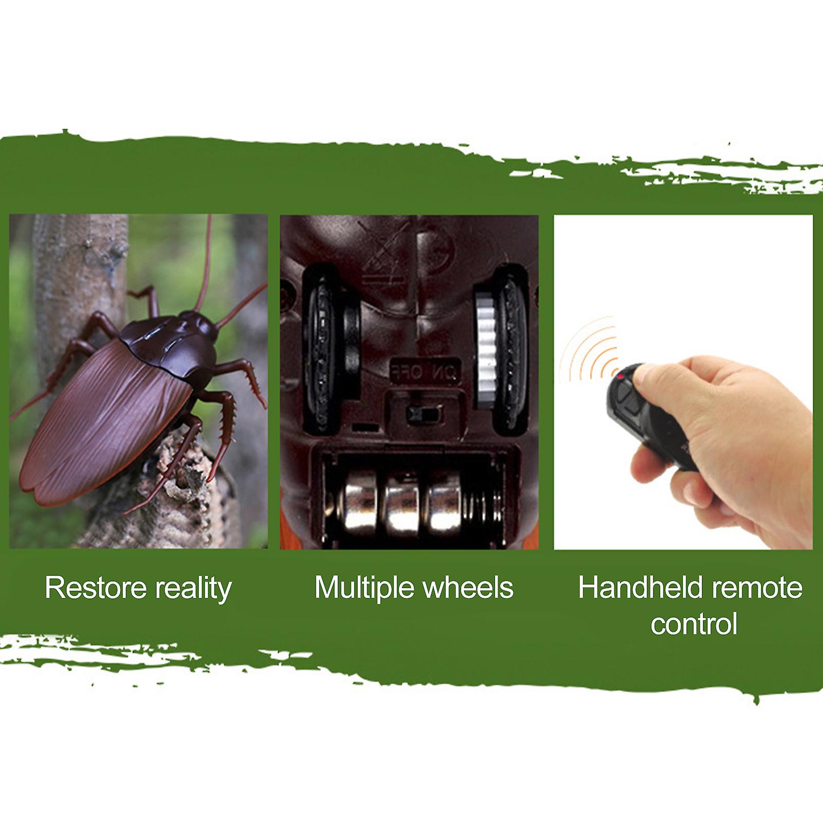 Remote Control Fly Infrared Insect Animal Scary Prank Trick Gag Toy Gif ...