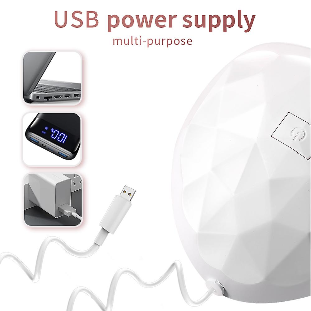 Usb Smart Timer Manicure Led Drying Light Tool | Fruugo UK