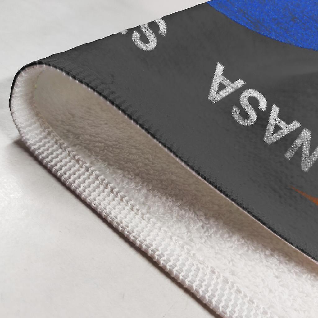 NASA STS 66 Atlantis Mission Badge Distressed Beach Towel | Fruugo UK