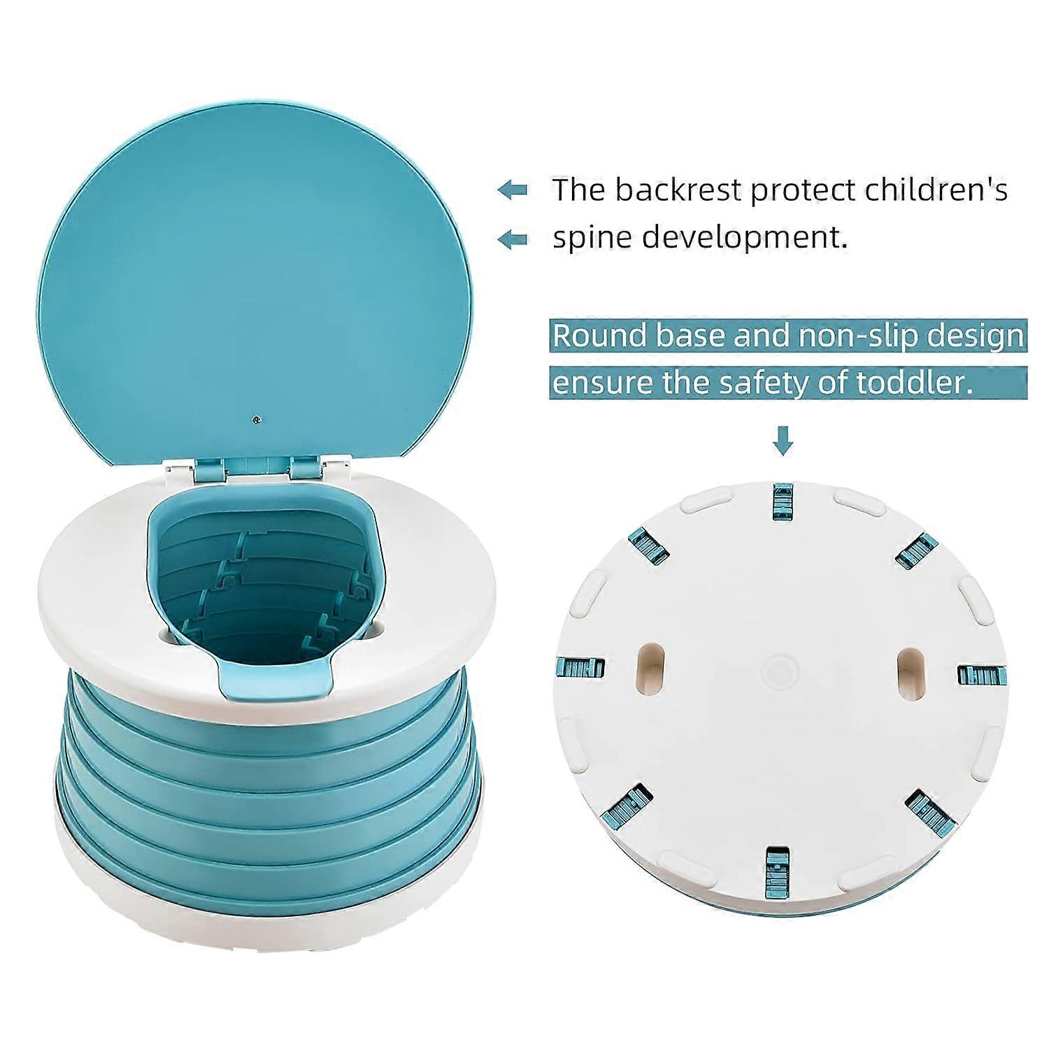 Travel Potty for Toddler, INSOUR Kids Portable Potty Training Toilet ...