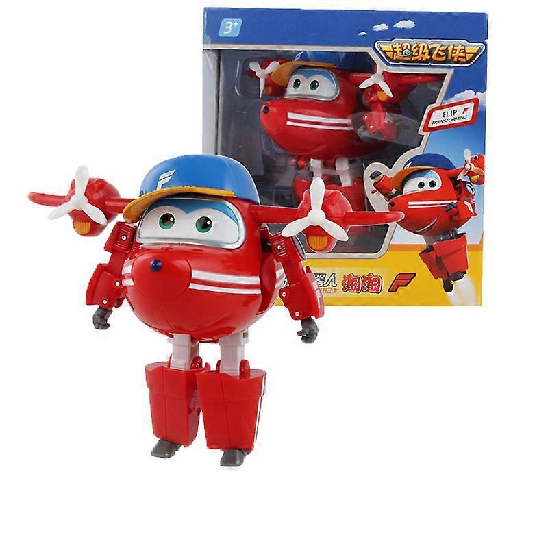 5 Inch Action Figures Transforming Robot Jett Dizzy Donnie Deformation ...