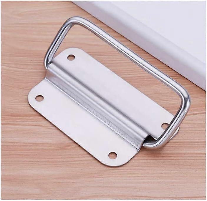4pcs Stainless Steel Folding Pull Handles,Crate Handle Folding Crate ...
