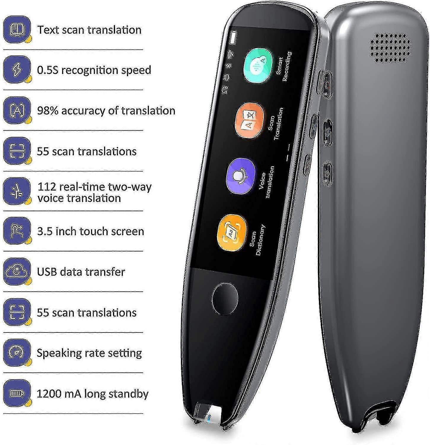 Pen Scanner Dictionary Mobile Scanning Pen Translator | Voice Language Translation Equipment ...