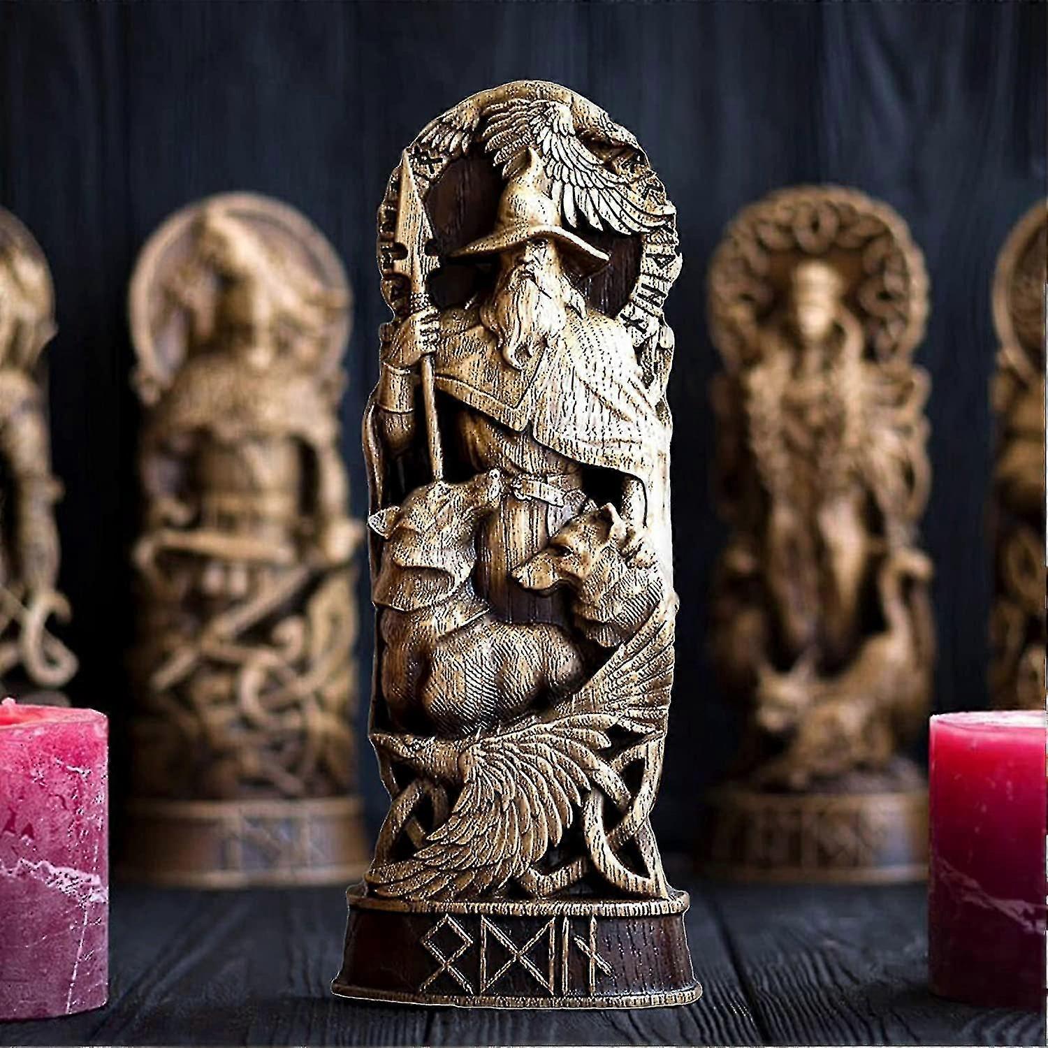 convenient Odin Figure, Odin Decorative Figure Decoration, Nordic Gods ...