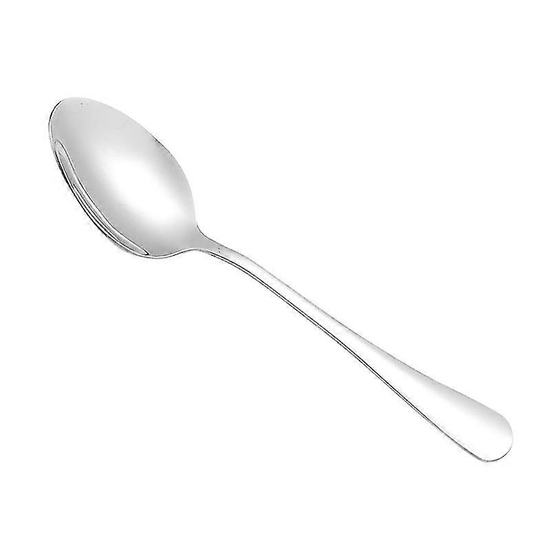 Stainless Steel Tablespoons With Rounded Edge | Fruugo UK