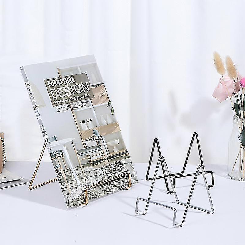 Iron Art Display Stand Dish Rack Plate Bowl Picture Frame Book Holder ...