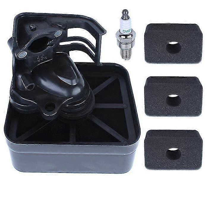 Air Filter Housing Cover with 3 Air Filters Compatible With GX120 GX140 ...
