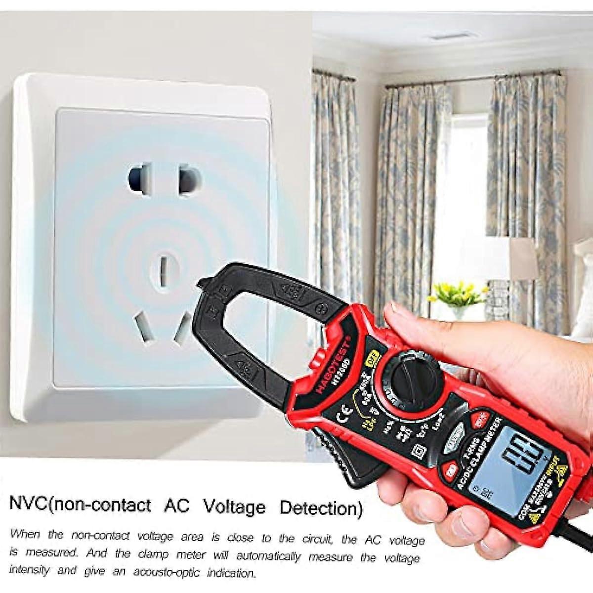 Digital Clamp Meter for Measuring ACDC Voltage Current Clamp Frequency ...