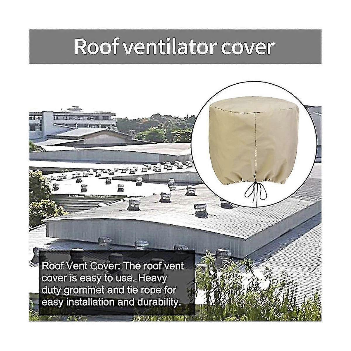 4 Pack Turbine Roof Vent Cover Turbine Ventilator Cover Turbine ...