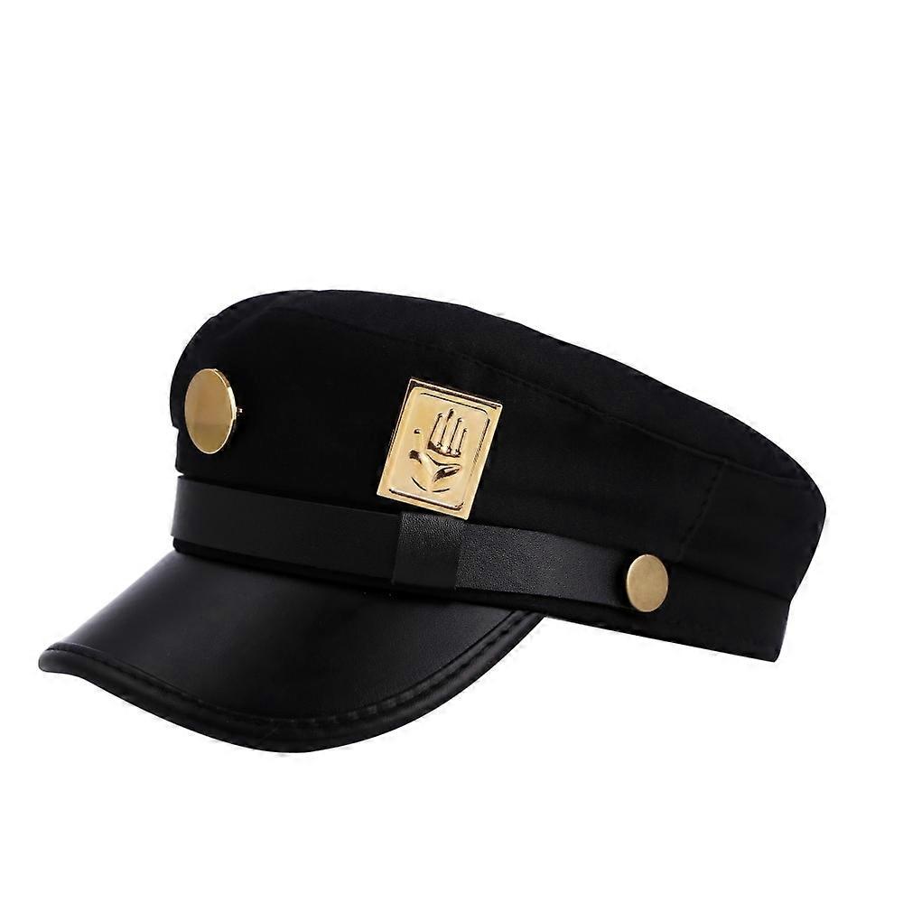 Anime JoJo's Bizarre Adventure Cosplay Cap Jotaro Kujo Joseph Hat Army ...