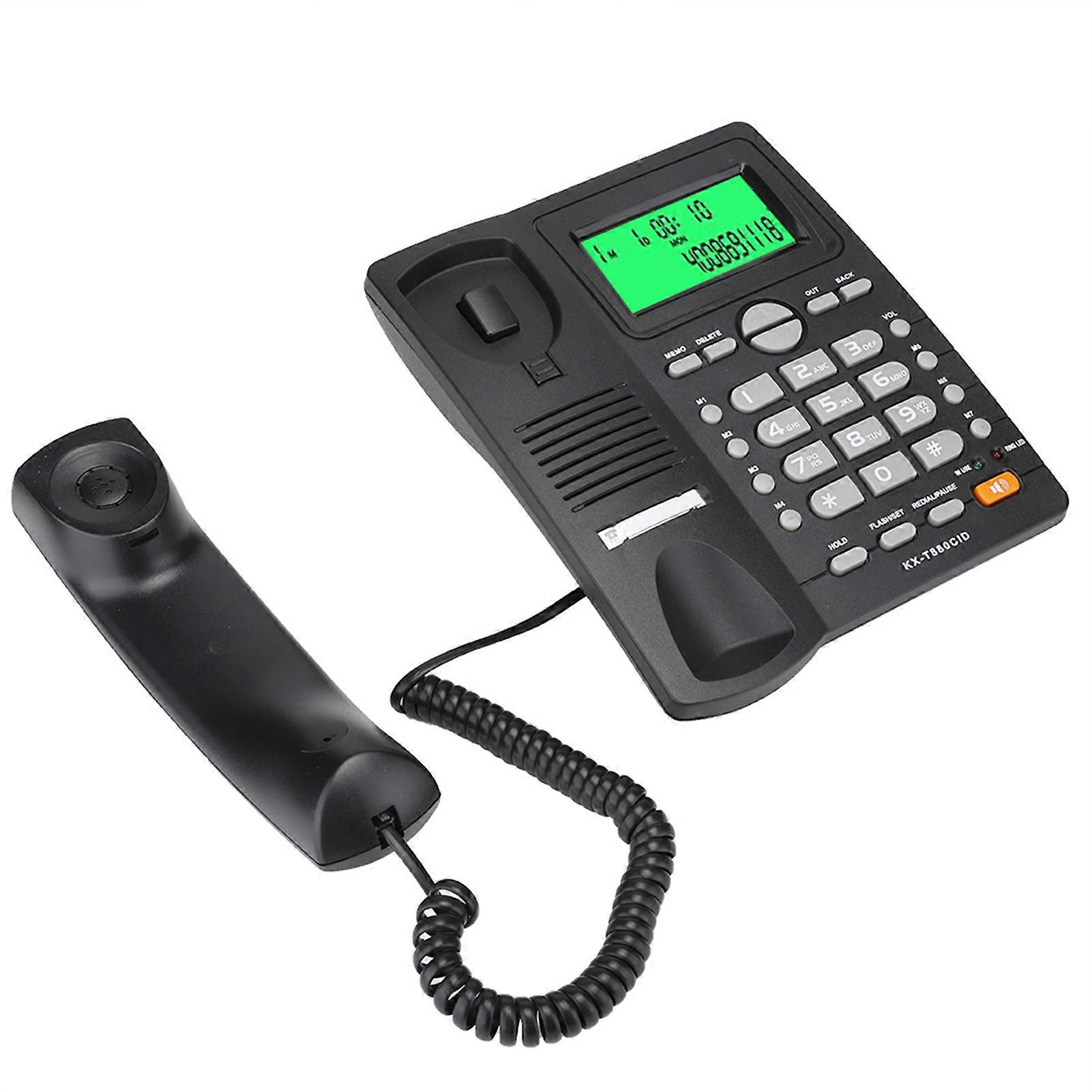 KX T880C Caller ID Display Landline Telephone No Battery Mute Function ...