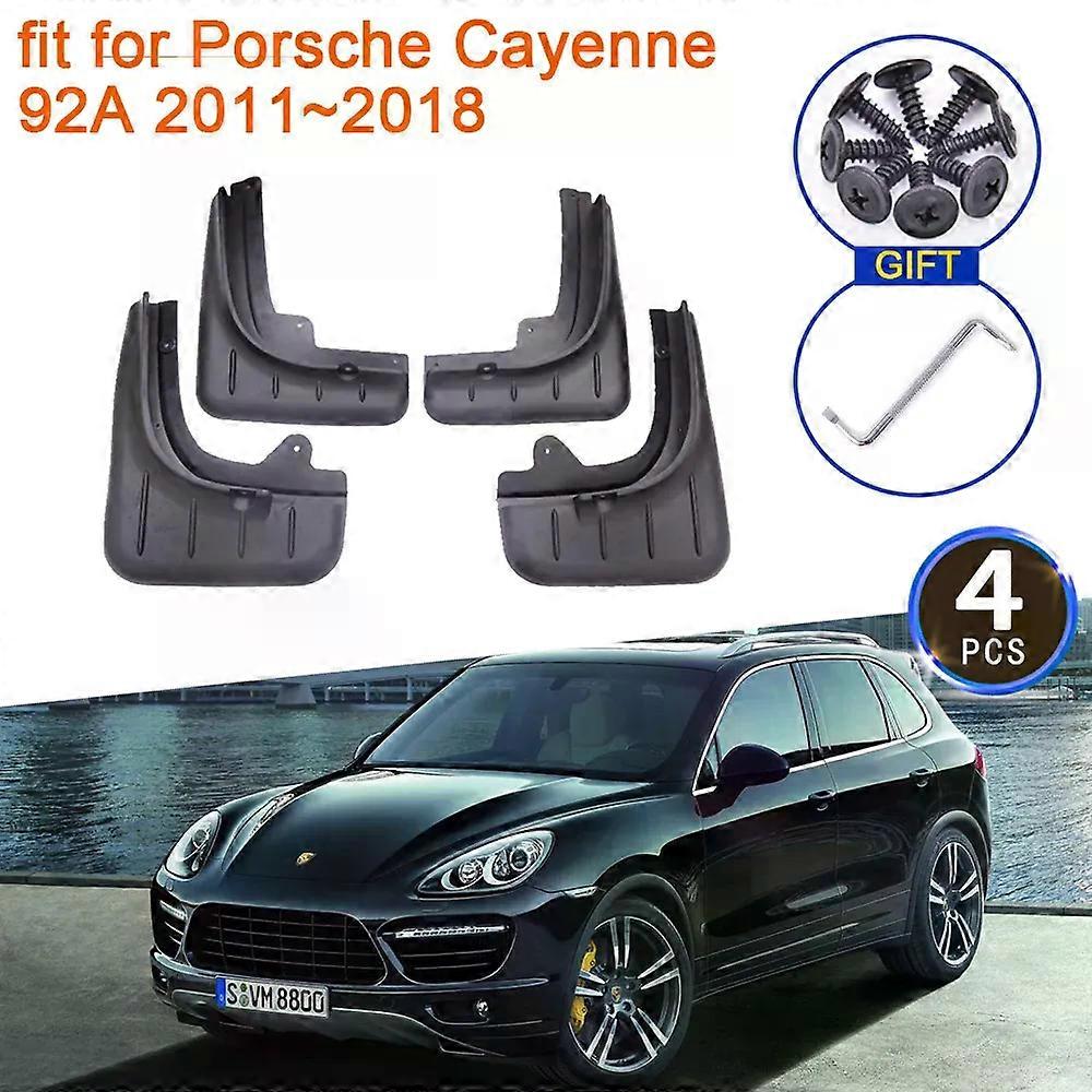 High qualityfor Porsche Cayenne 92A 958 2011~2018 2012 2015 2016 Mud Flaps Mudguard Fenders Anti ...