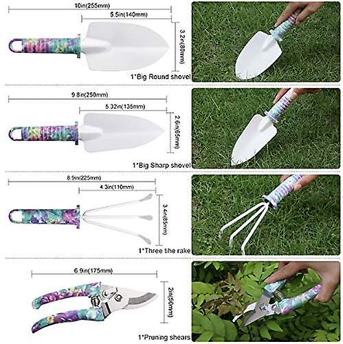 Garden Tool Set, 10 Piece Gardening And Planting Kit With Carrying Case ...