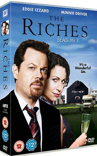 The Riches Season 1 DVD (2008) Eddie Izzard cert 15 4 discs - Region 2 ...