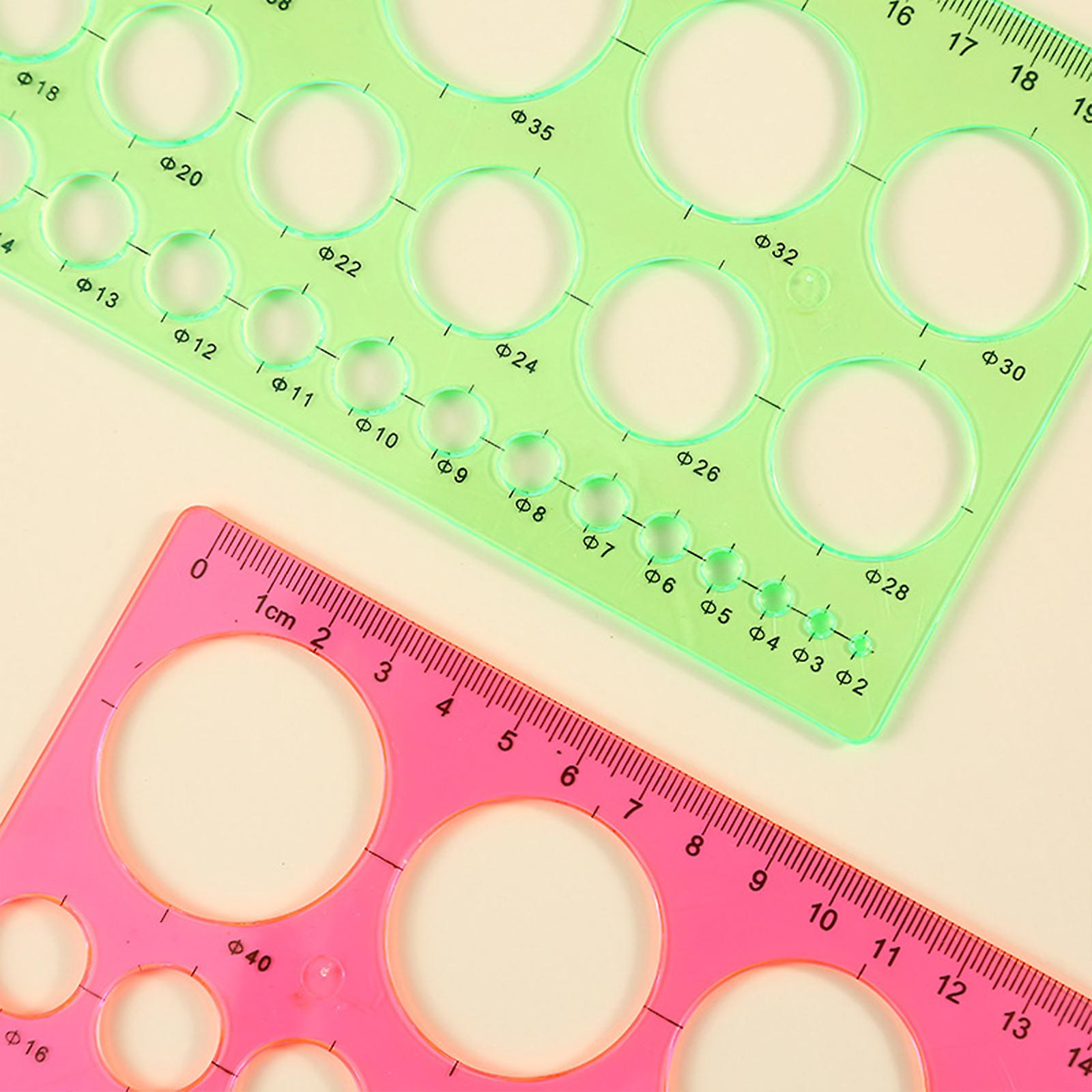 Tamaki cirkelmallar Mätning geometri linjal Geometriska ritningar ...