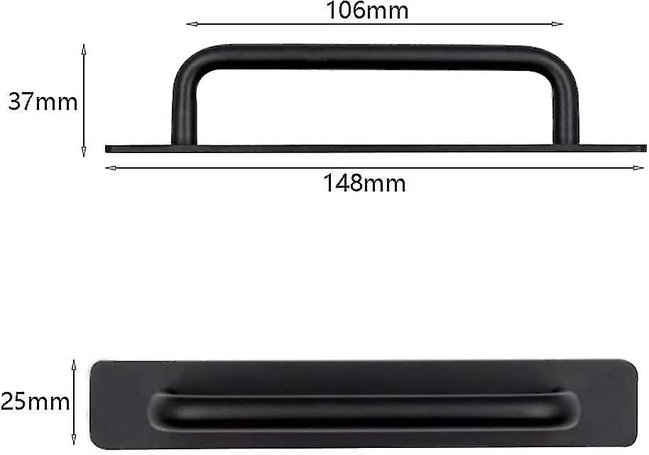 2 Pieces Self Adhesive Handles Self Adhesive Door And Window Handles ...