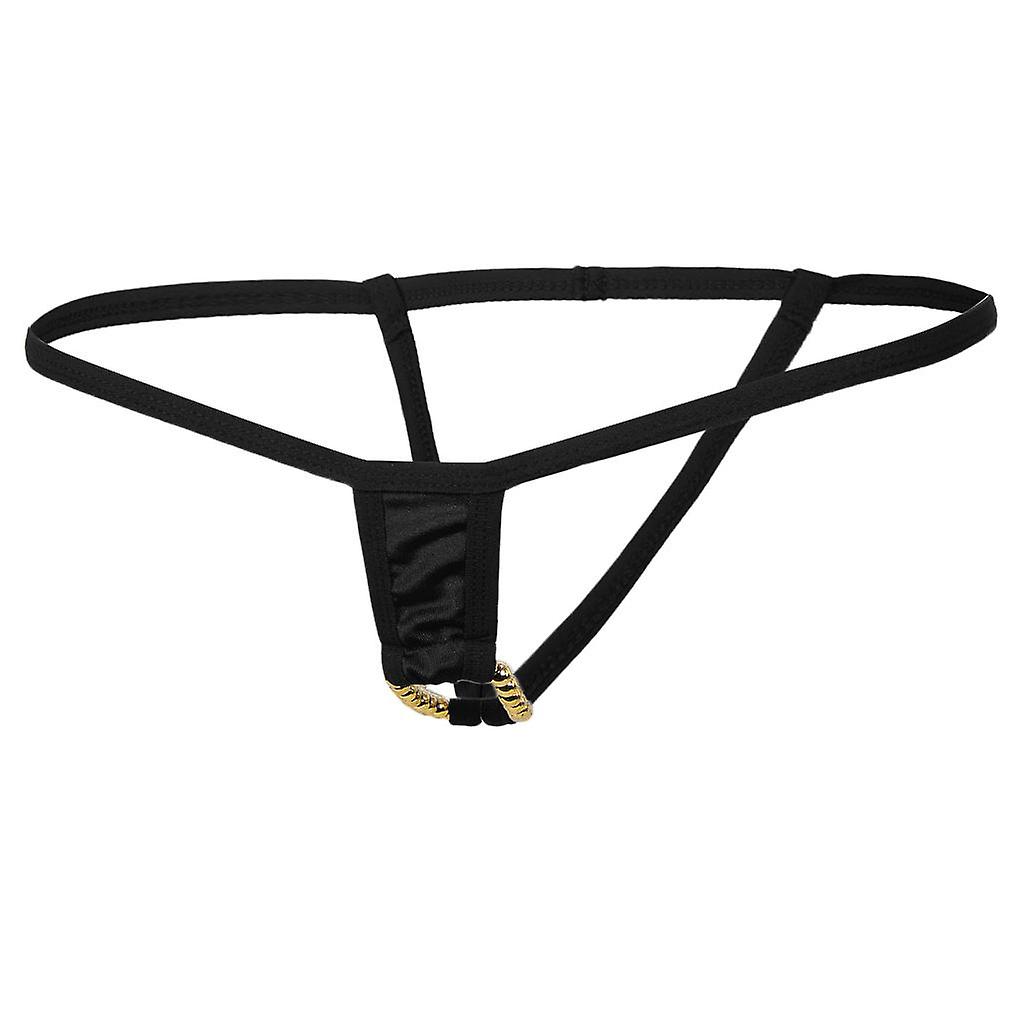 2x4 Colors Men's T-Back Underwear Low-rise Man Bikini G-String Thong ...