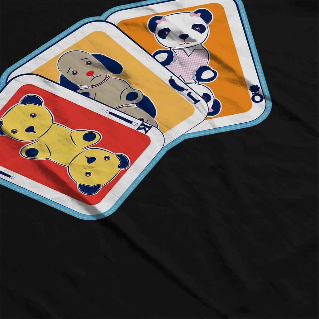 Sooty Playing Card Trio Kid's Hooded Sweatshirt | Fruugo UK