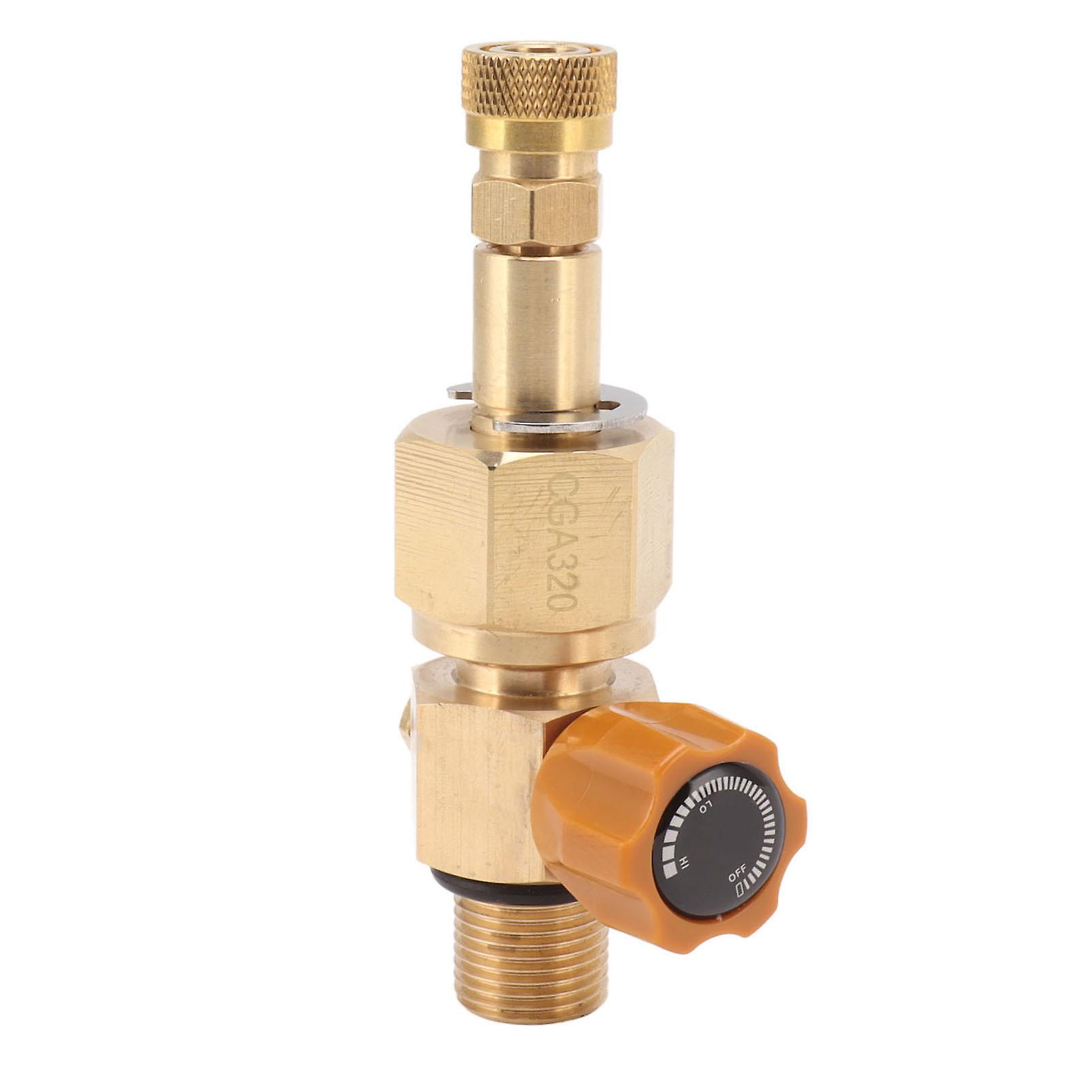 High-Quality Brass Co2 To Argon Adapter, Durable Stainless Steel ...