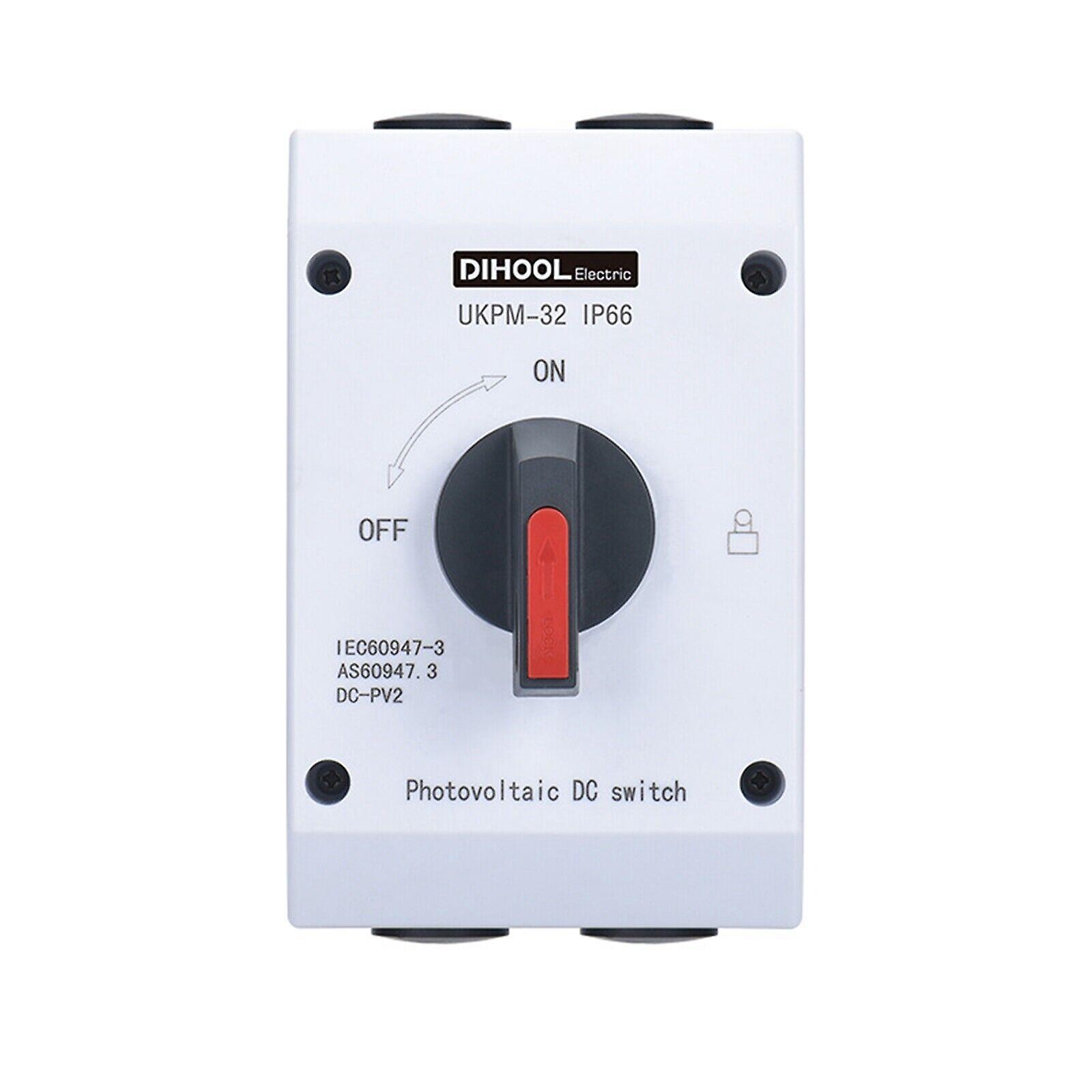 Solar PV Changeover Switch DC Disconnect Switch Disconnect Switch 32A ...